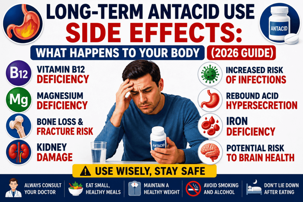 Long-Term Antacid Use Side Effects: 10 Hidden Risks Doctors Warn About
