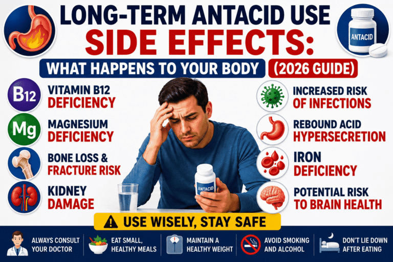Long-Term Antacid Use Side Effects: 10 Hidden Risks Doctors Warn About