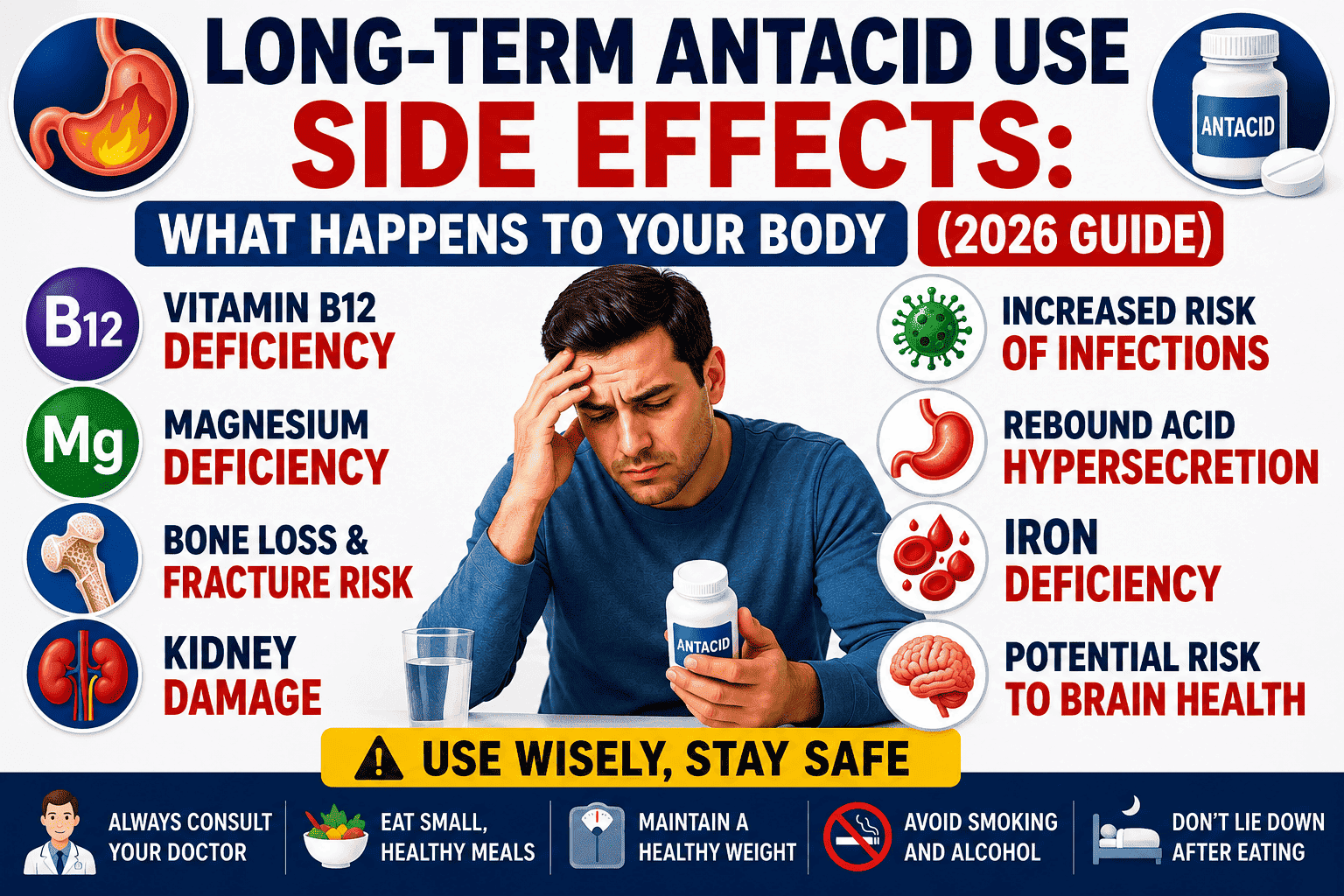 Long-Term Antacid Use Side Effects: 10 Hidden Risks Doctors Warn About