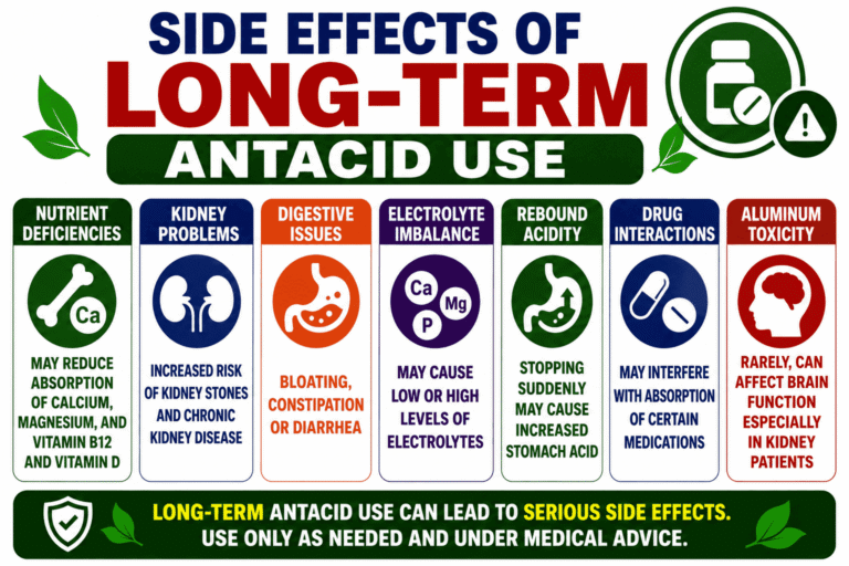 Long-Term Antacid Use Side Effects: 10 Hidden Risks Doctors Warn About